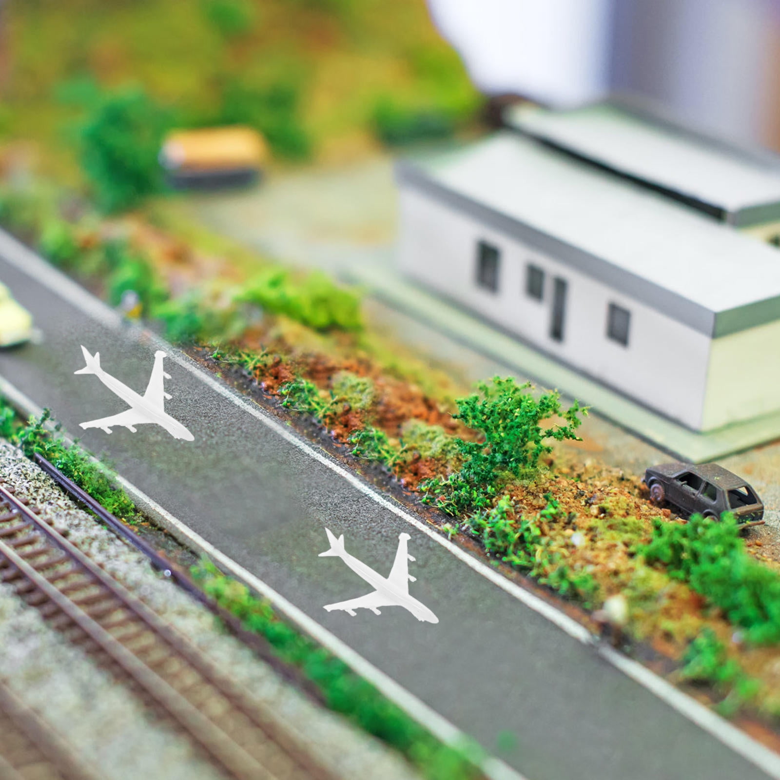 HOMEMAXS 5 Pcs Airport Facility Miniatures for Sand Tray Models Home ...