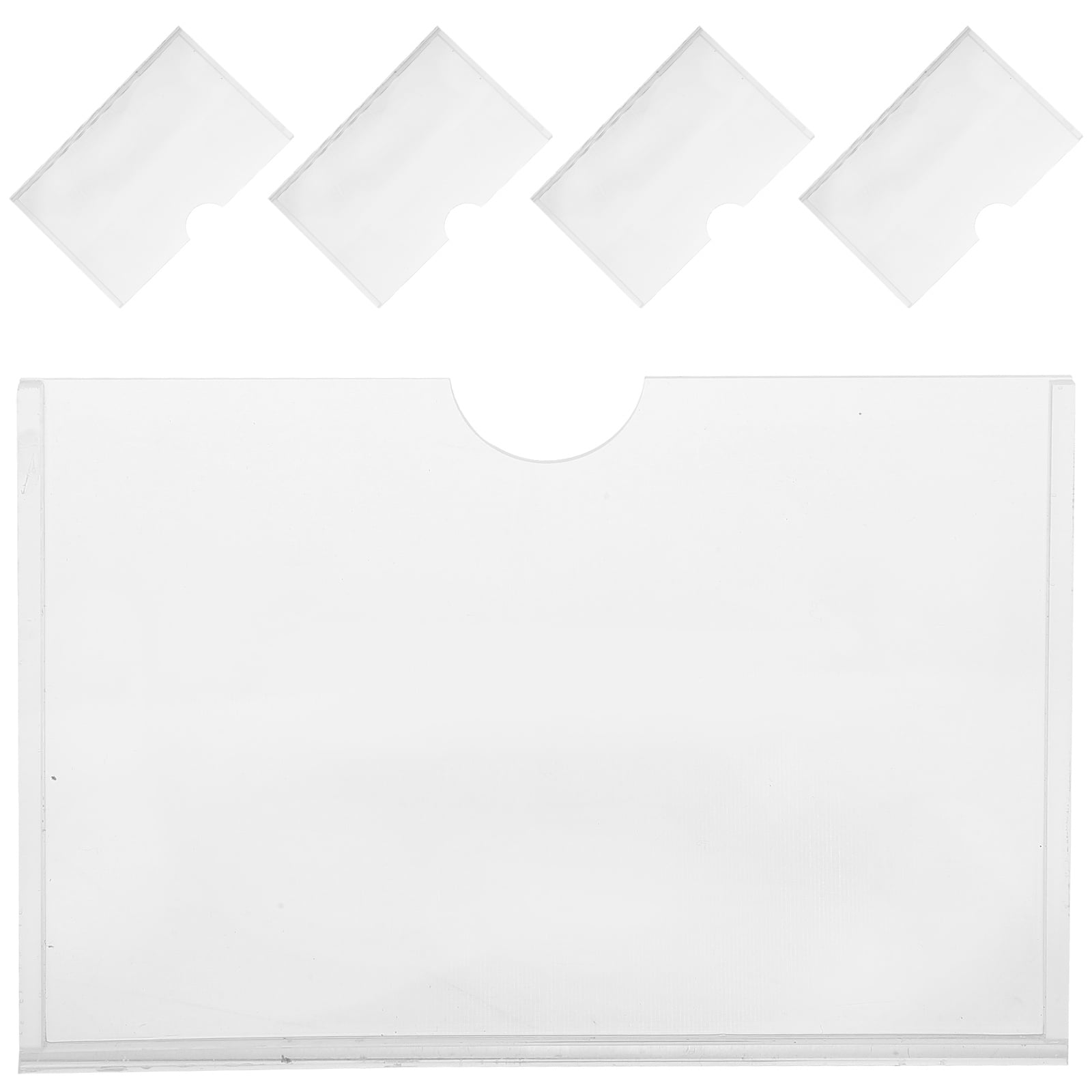 HOMEMAXS 5 Pcs Brochure Display Stand Insert Box Card Slot - Walmart.com