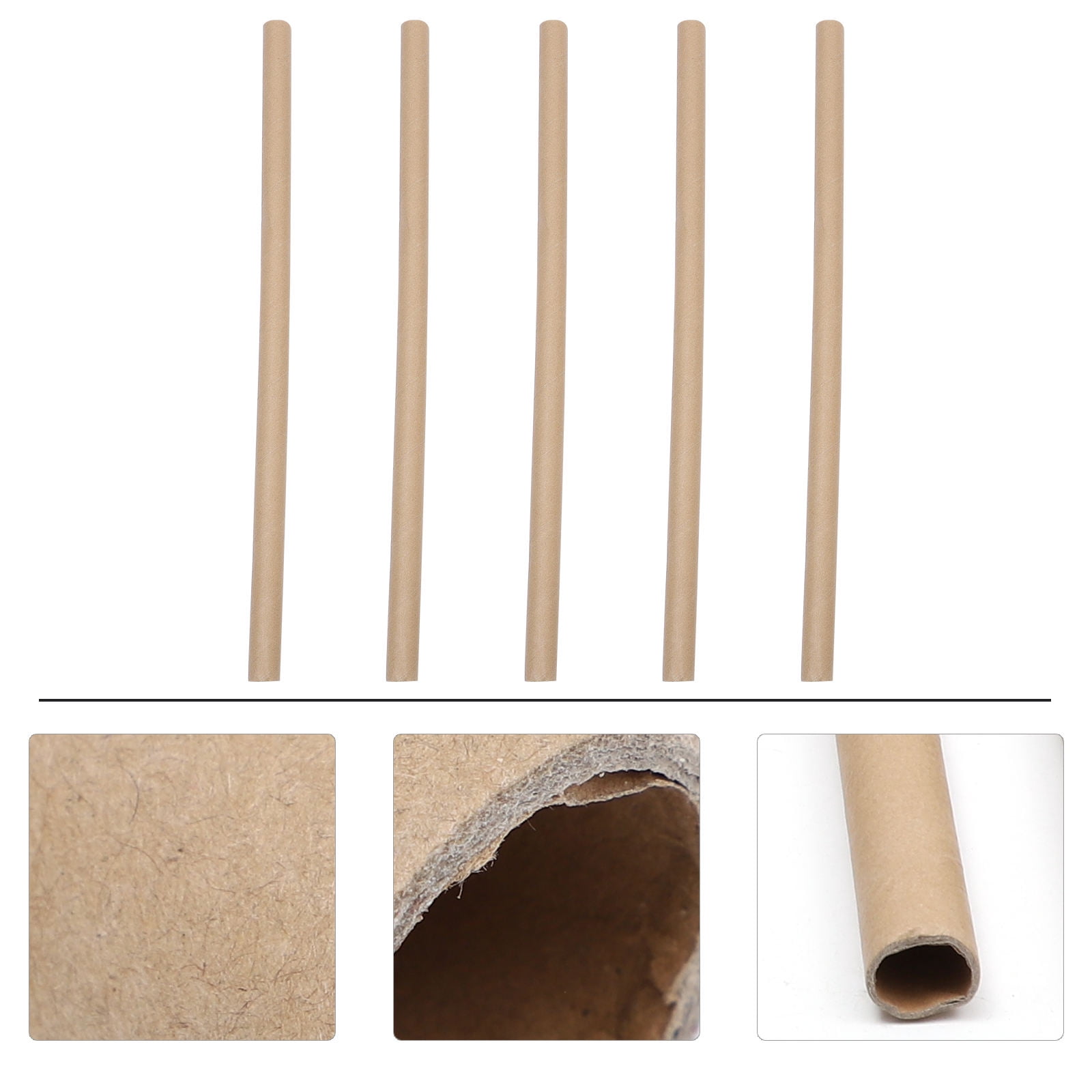 HOMEMAXS 5 Pcs Carton Packaging Poster Tube Cardboard Paper Tubes Craft ...