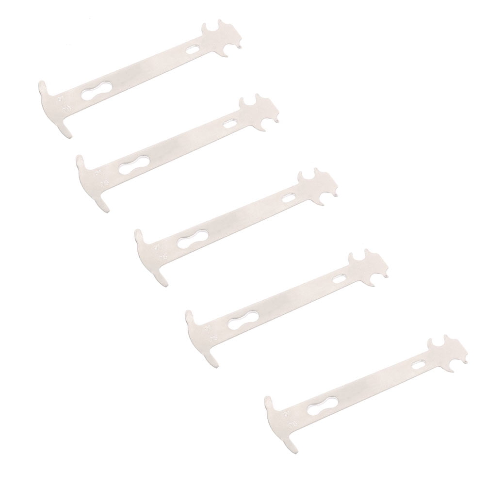 HOMEMAXS 5 Pcs Chain Test Caliper Wear Measuring Gauge Kit Bike Tool ...