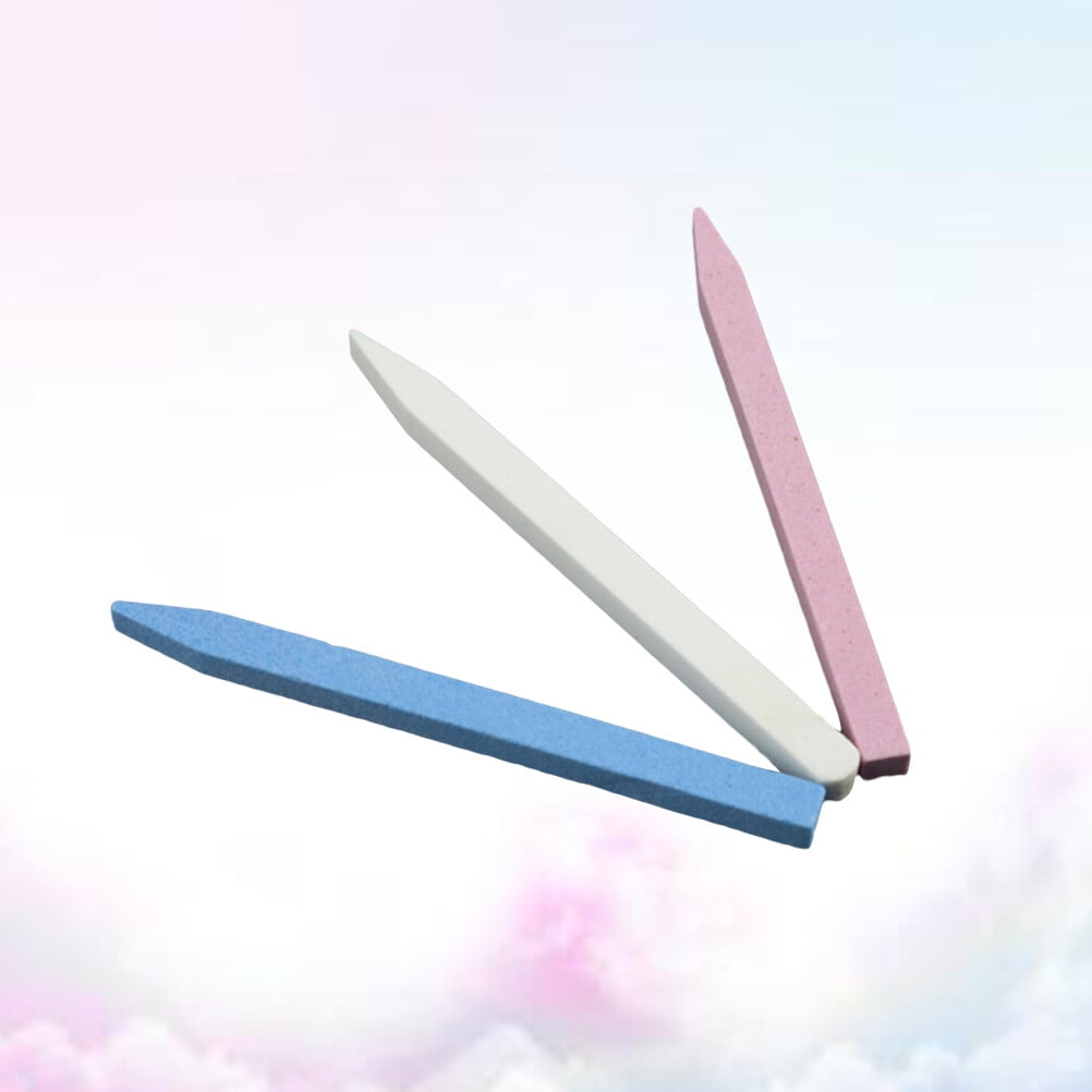 5 Pcs Cuticle Pumice Stone Nail Buffer Block Finger Files Baby ...