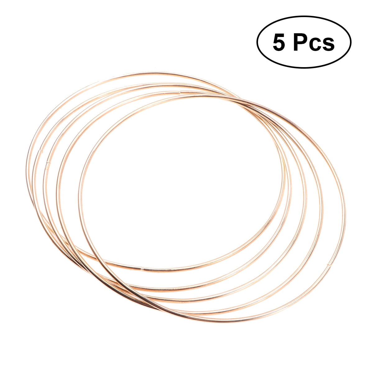 HOMEMAXS 5 Pcs Dream Catcher Accessories Golden Dreamcatcher The Ring ...