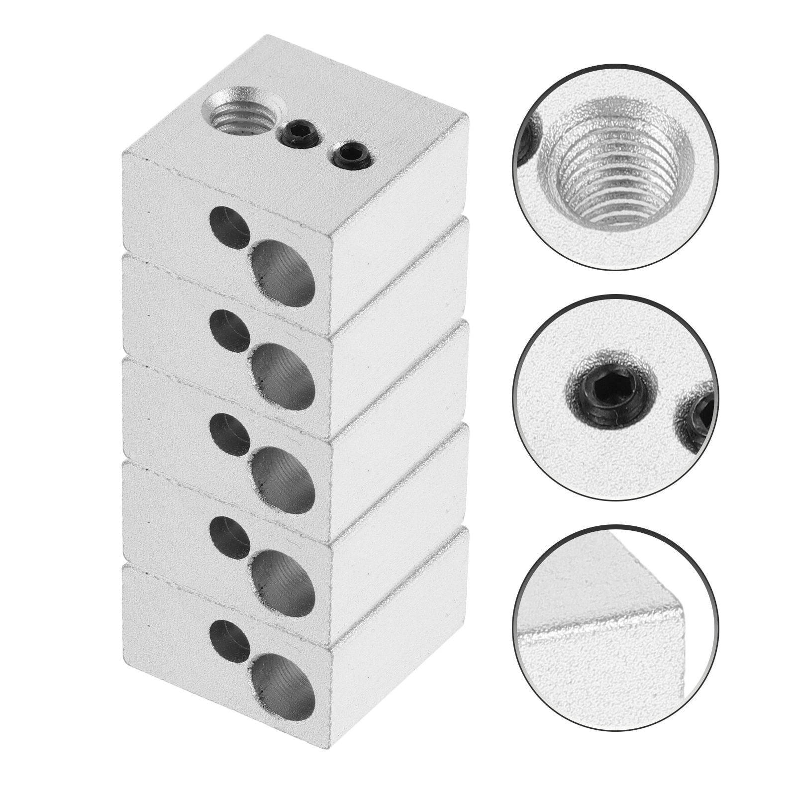 HOMEMAXS 5 Pcs Extruder Heater Block Replace Heating Accessories ...