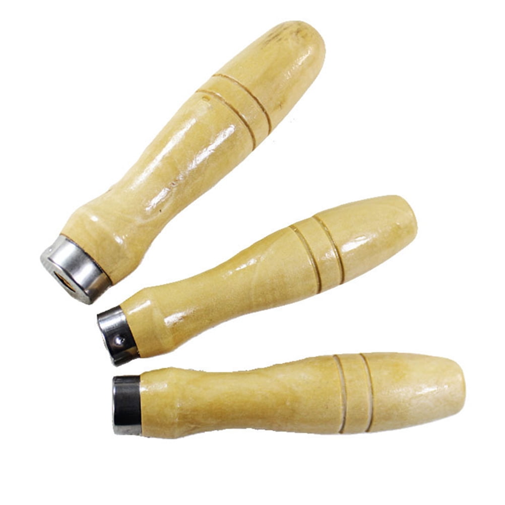 HOMEMAXS Wooden Handle for File Craft Tools with Ergonomic Design for ...