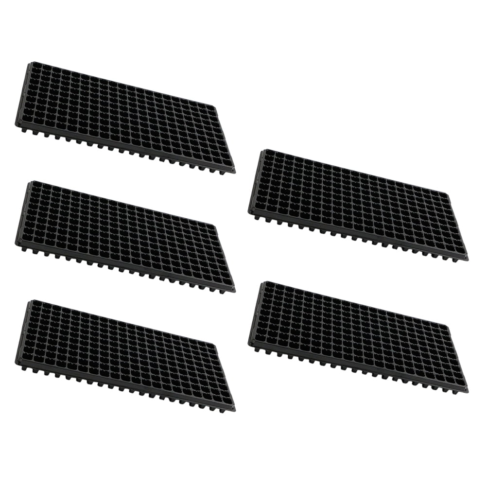 HOMEMAXS 5 Pcs Greenhouse Planter Plug Flats Gardening Microgreens ...