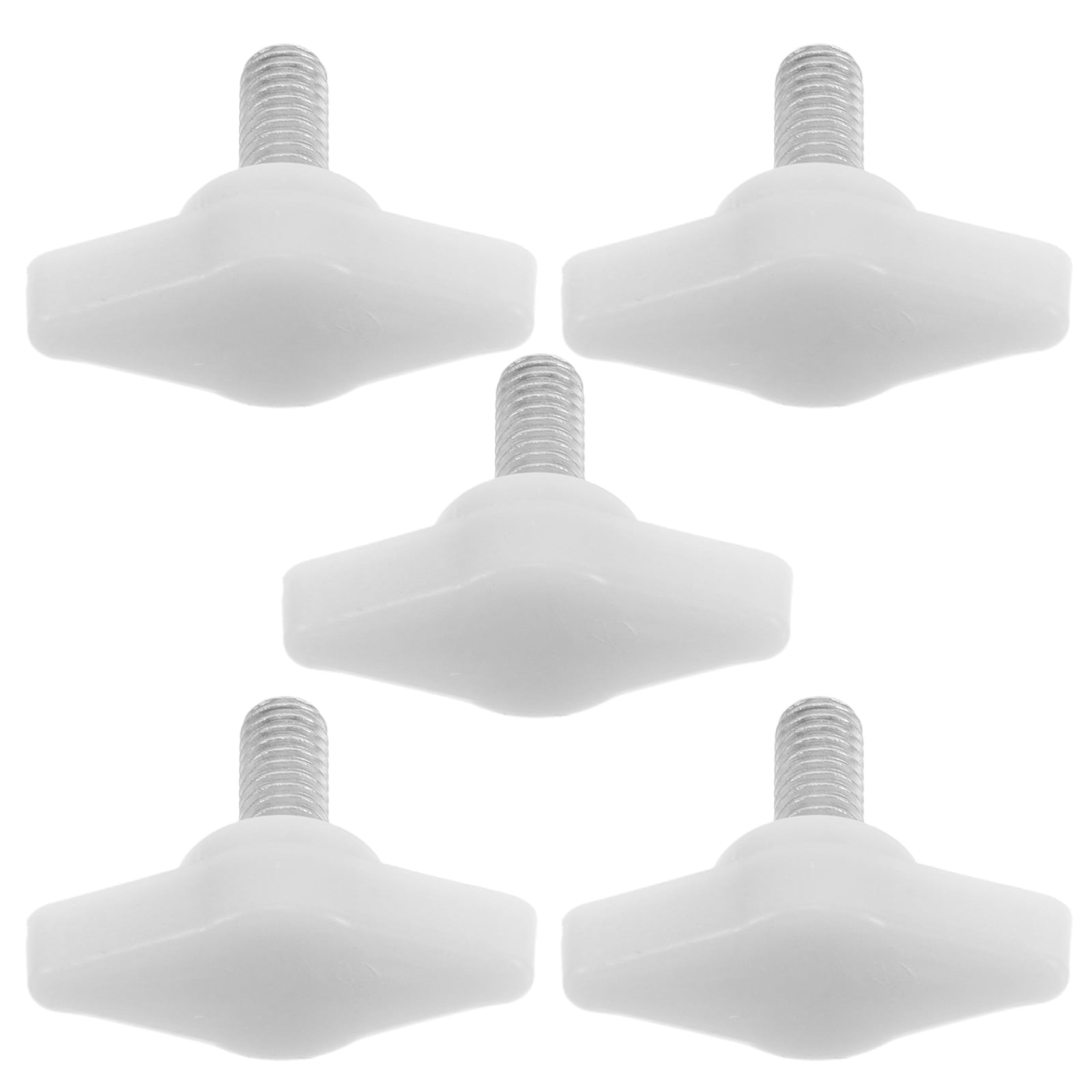 HOMEMAXS 5 Pcs Half Mannequin Stand Screws Dress Form Securing White ...