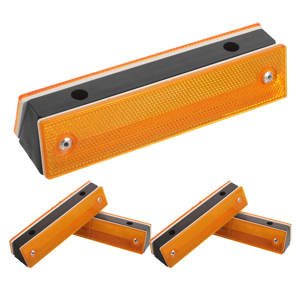 HOMEMAXS 5 Pcs Road Reflective Markers Reflectors for Driveway Trend ...