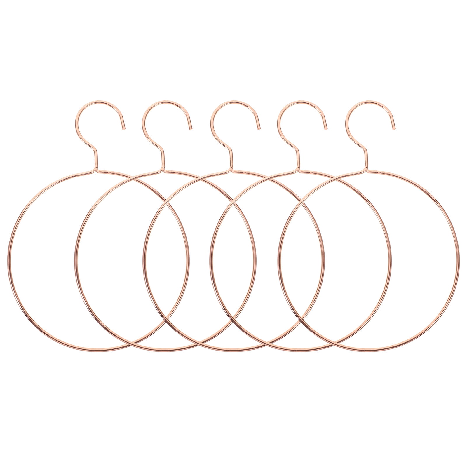 HOMEMAXS 5 Pcs Scarf Circular Hanger Round Hangers for Underwear ...