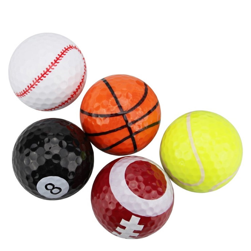 HOMEMAXS 5 Pcs Vice Golf Balls Training Professional Tools Man ...