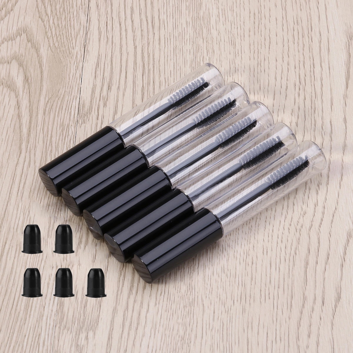 5 Pcs Wand Eyelash Cream Container Bottle Mascara Tube Empty Eyelashes ...
