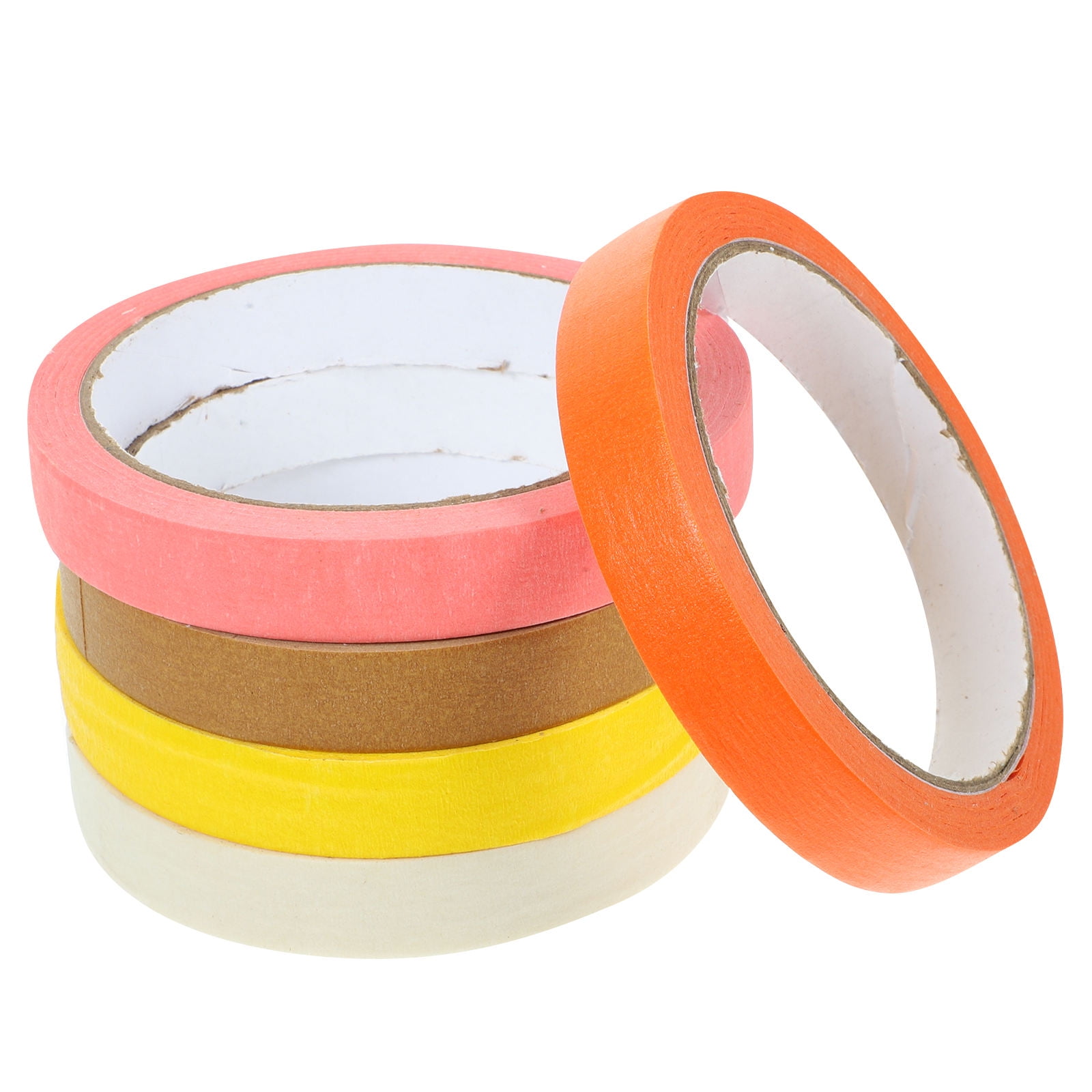 HOMEMAXS 5 Rolls Assorted Color Crepe Paper Tape for DIY Craft Projects ...