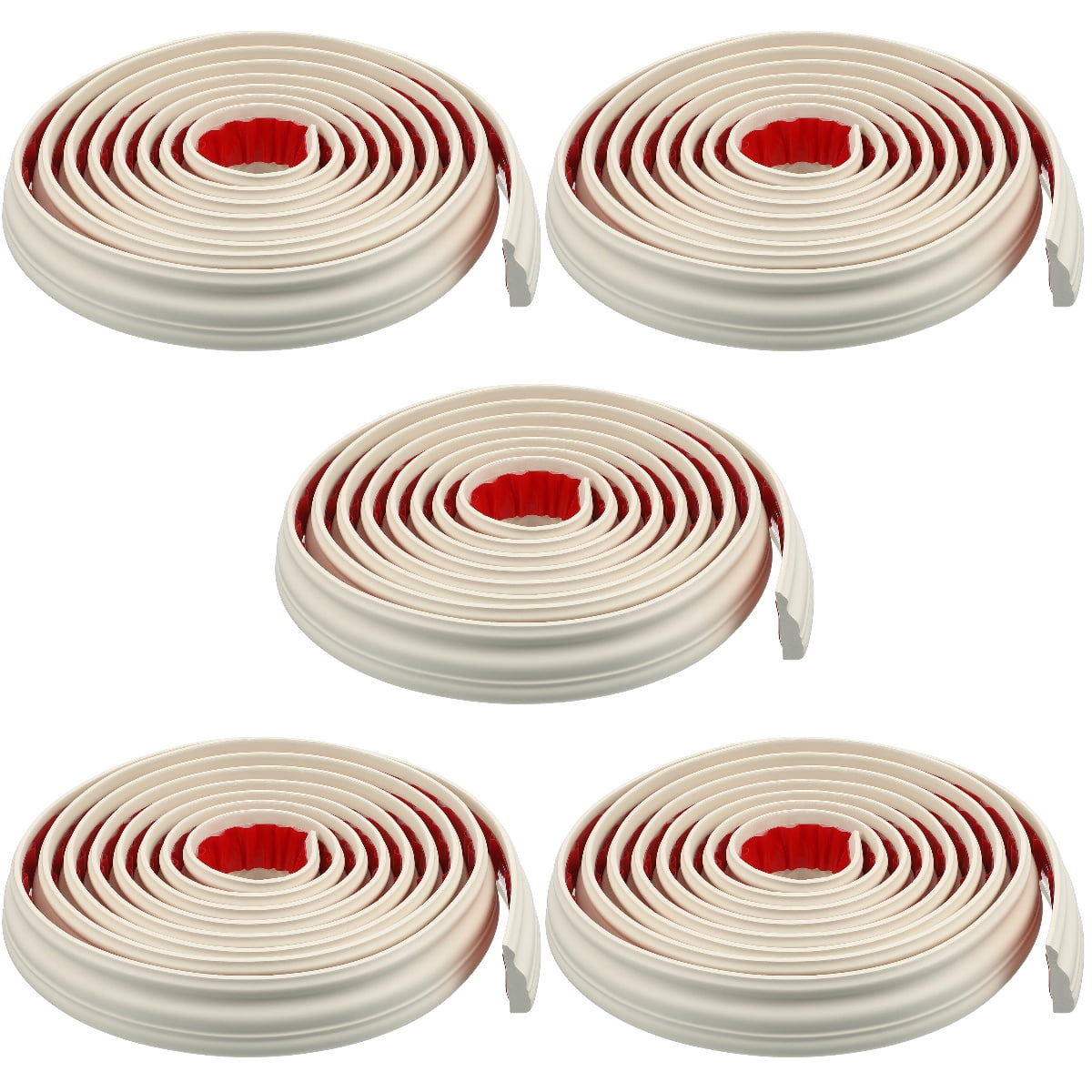 5 Rolls Wall Molding Trim Peel And Stick Wall Base Molding Trim ...