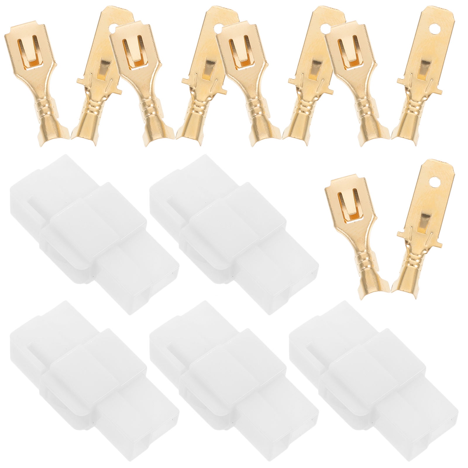 HOMEMAXS 5 Sets Car Wire Connectors Power Plug Cable Connectors ...