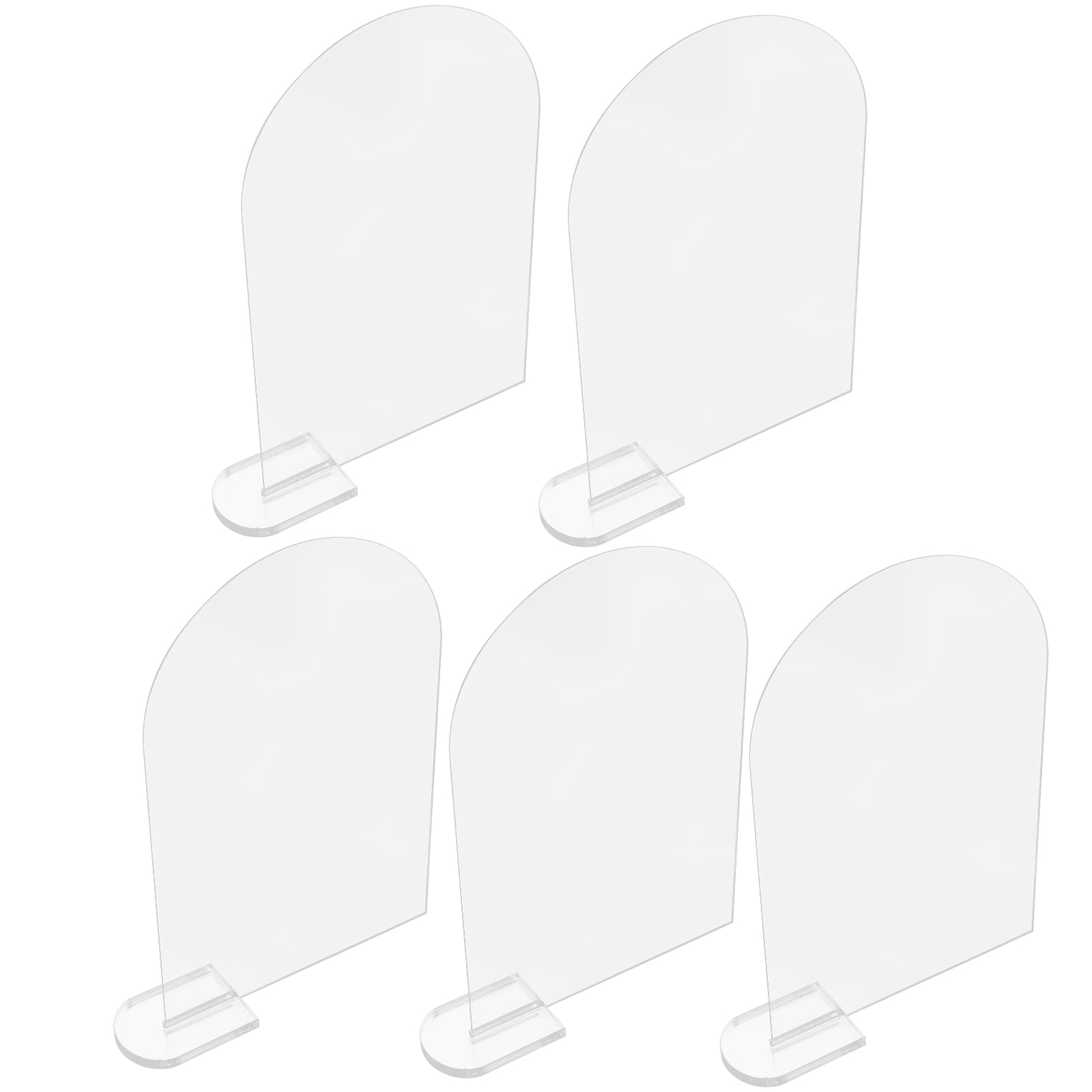 HOMEMAXS 5 Sets Card Holder Digital Seating Sign Place Holders Creative ...