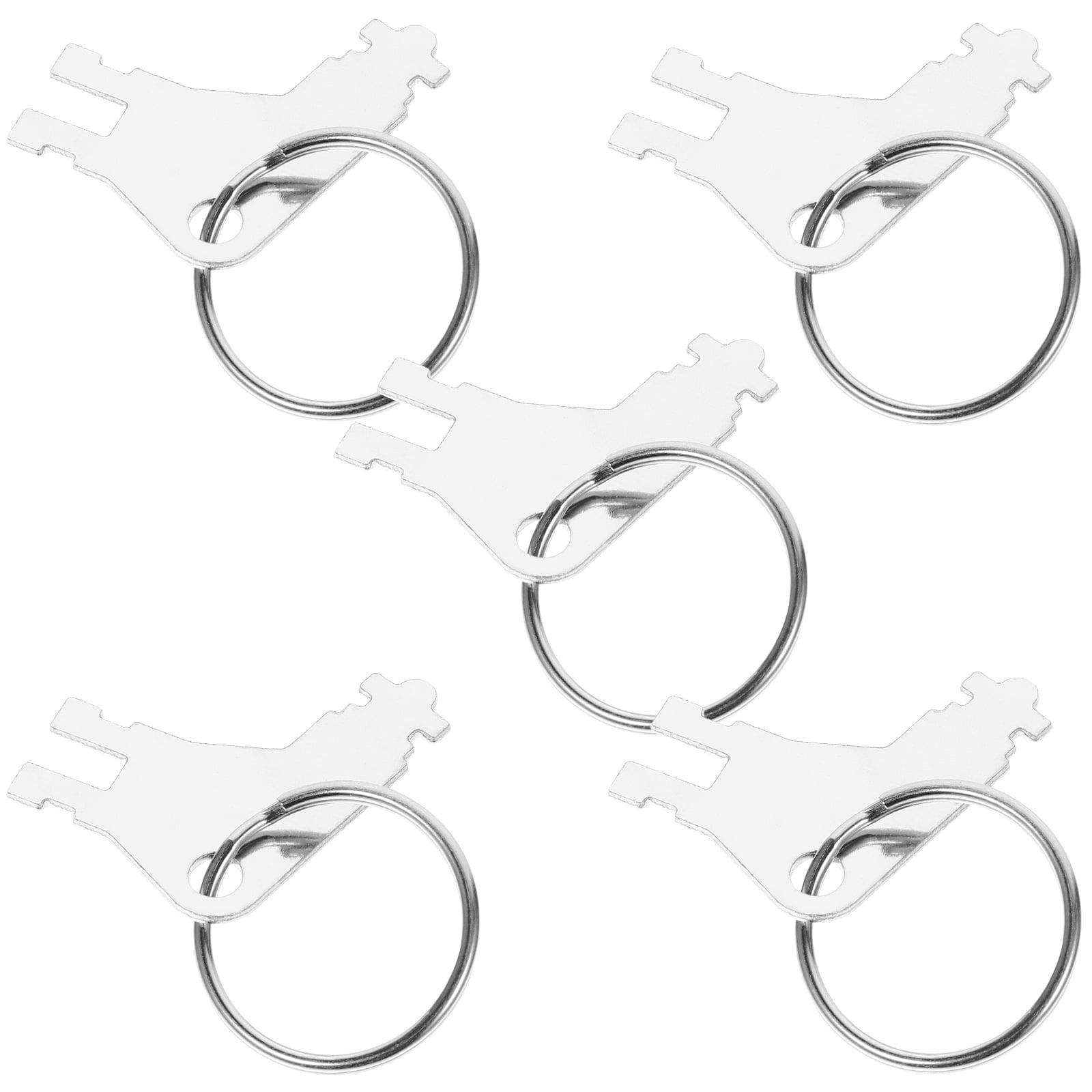 HOMEMAXS 5 Sets Commercial Dispenser Keys Toilet Paper Metal Bathroom ...