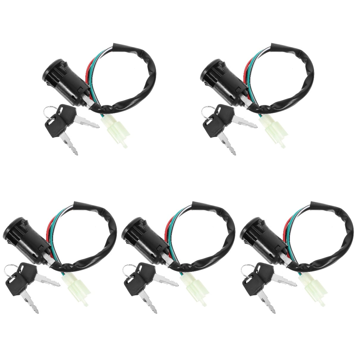 HOMEMAXS 5 Sets Ignition Switch With Key Mini Bike Atv Scooter Ignition ...