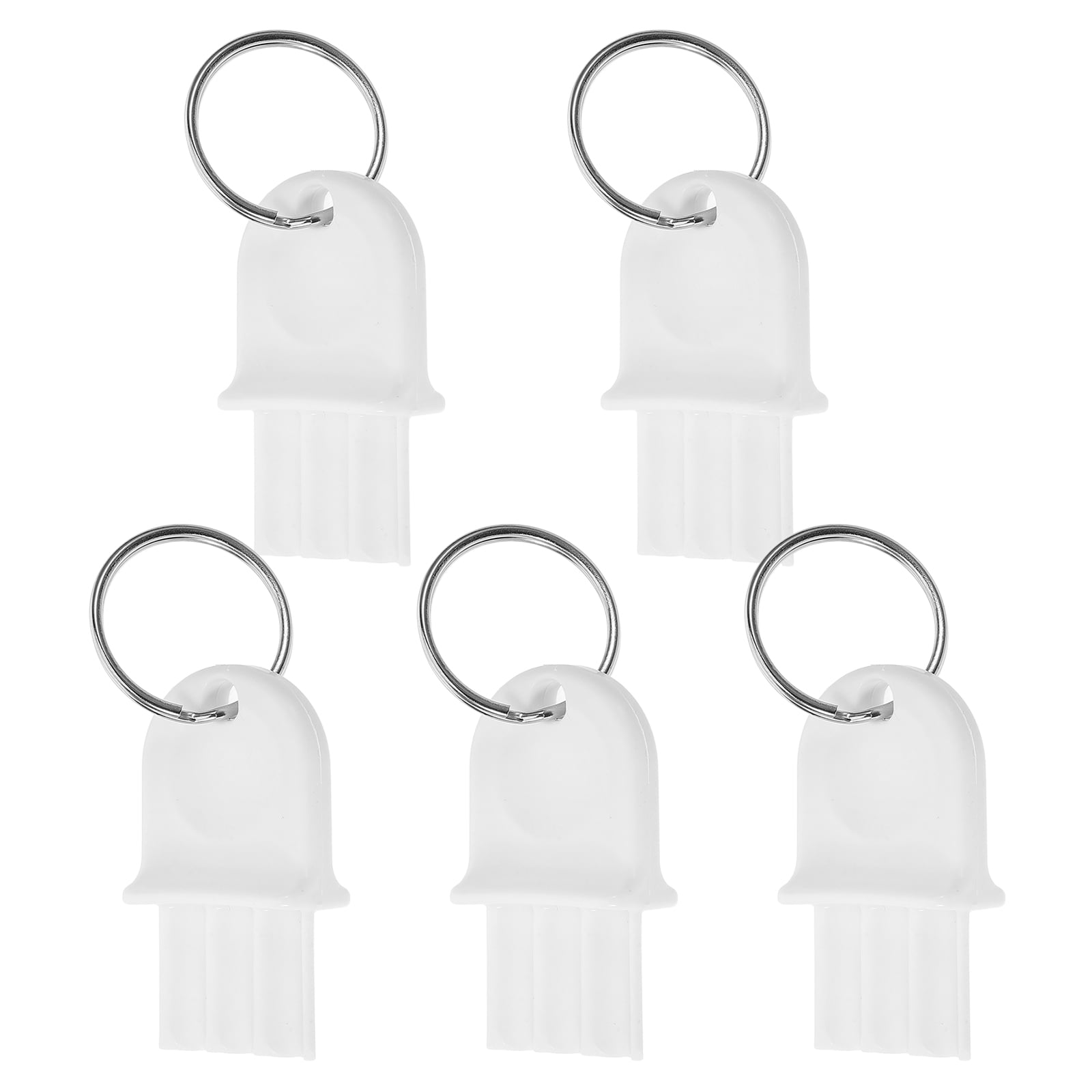 HOMEMAXS 5 Sets Paper Towel Dispenser Key Chrome Detachable Towels ...
