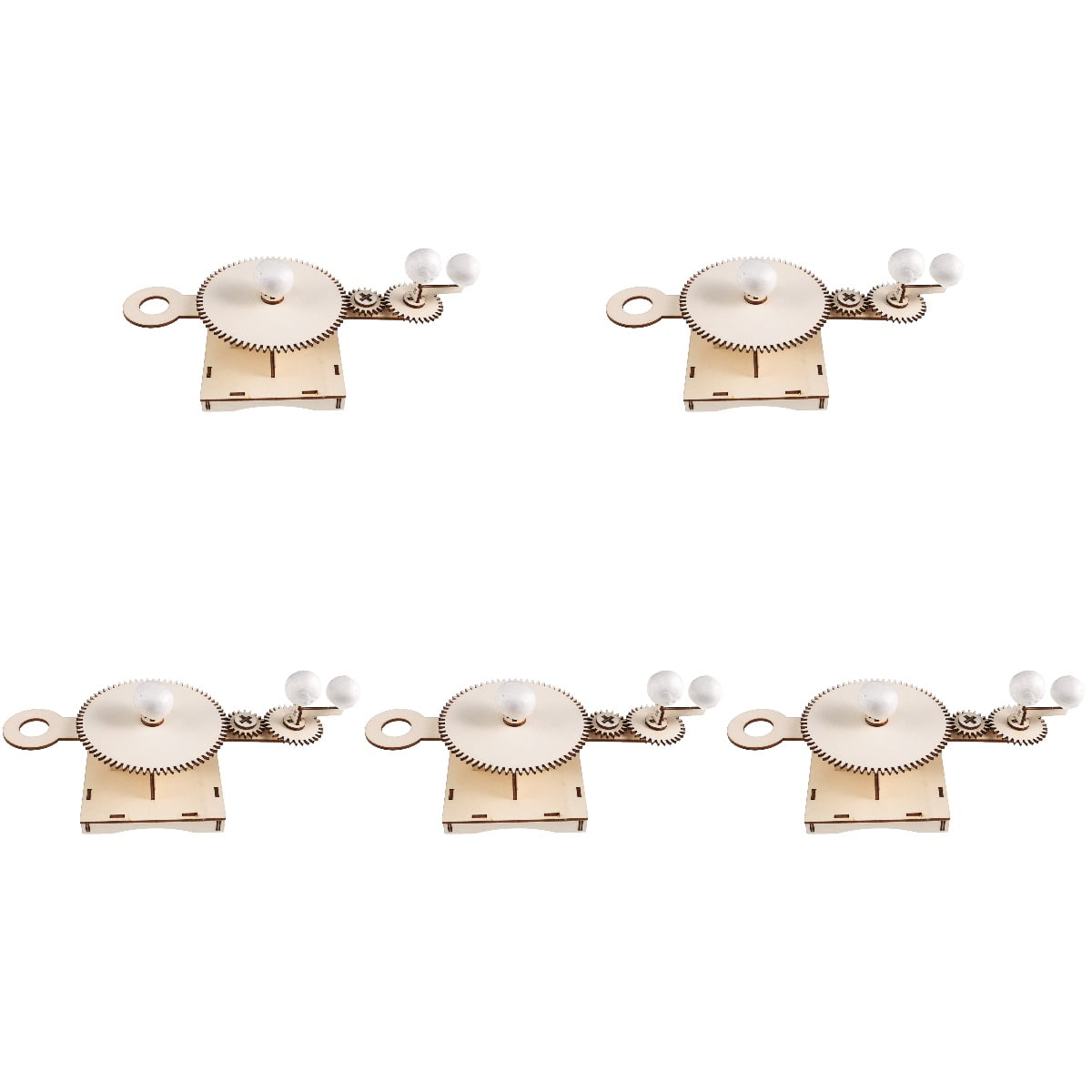 HOMEMAXS 5 Sets Planetarium Model Wood Solar System Teaching Model ...