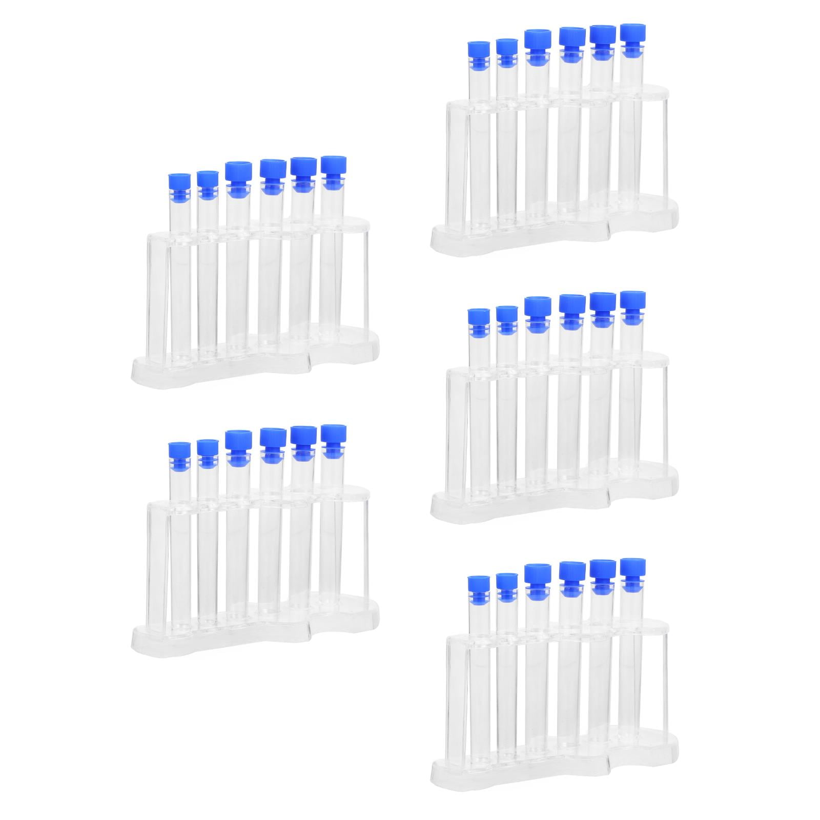 HOMEMAXS 5 Sets Test Tube Rack with Test Tubes Set for Science ...