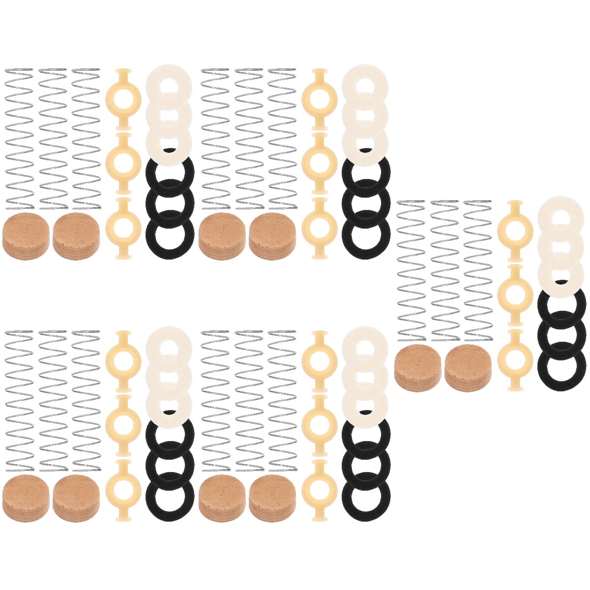 HOMEMAXS 5 Sets Trumpet Repair Kit Trumpet Bumper Stopper Valve Guide ...