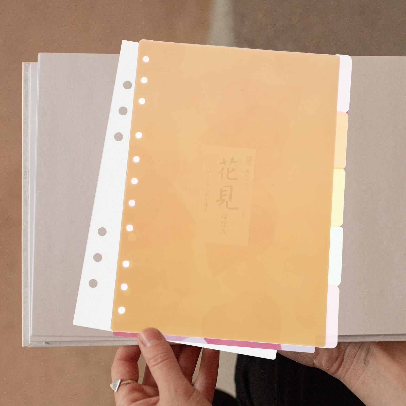 HOMEMAXS 5 Sheets Journaling Notebooks Classification Divider Board ...