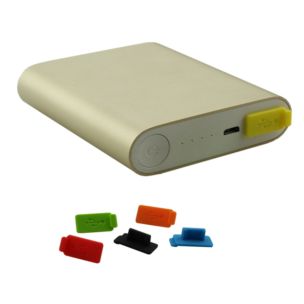 HOMEMAXS 50 PCS Silicone Dust Plug USB Port Plug Charger Port Protector ...