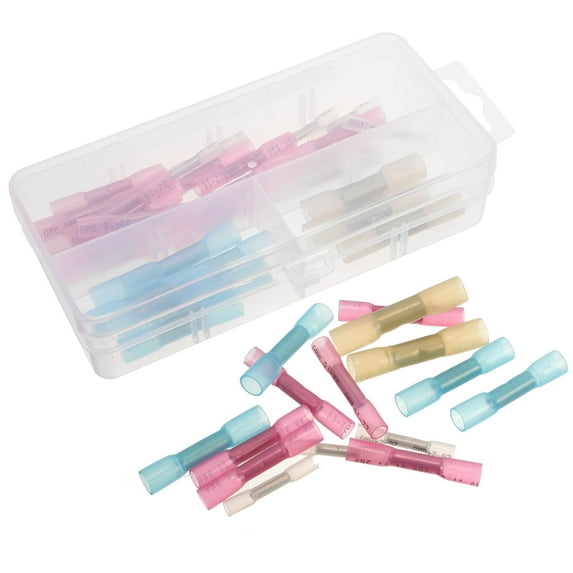 VERDANVERSE Weatherproof Wire Connectors Heat Shrink Butt Connectors ...
