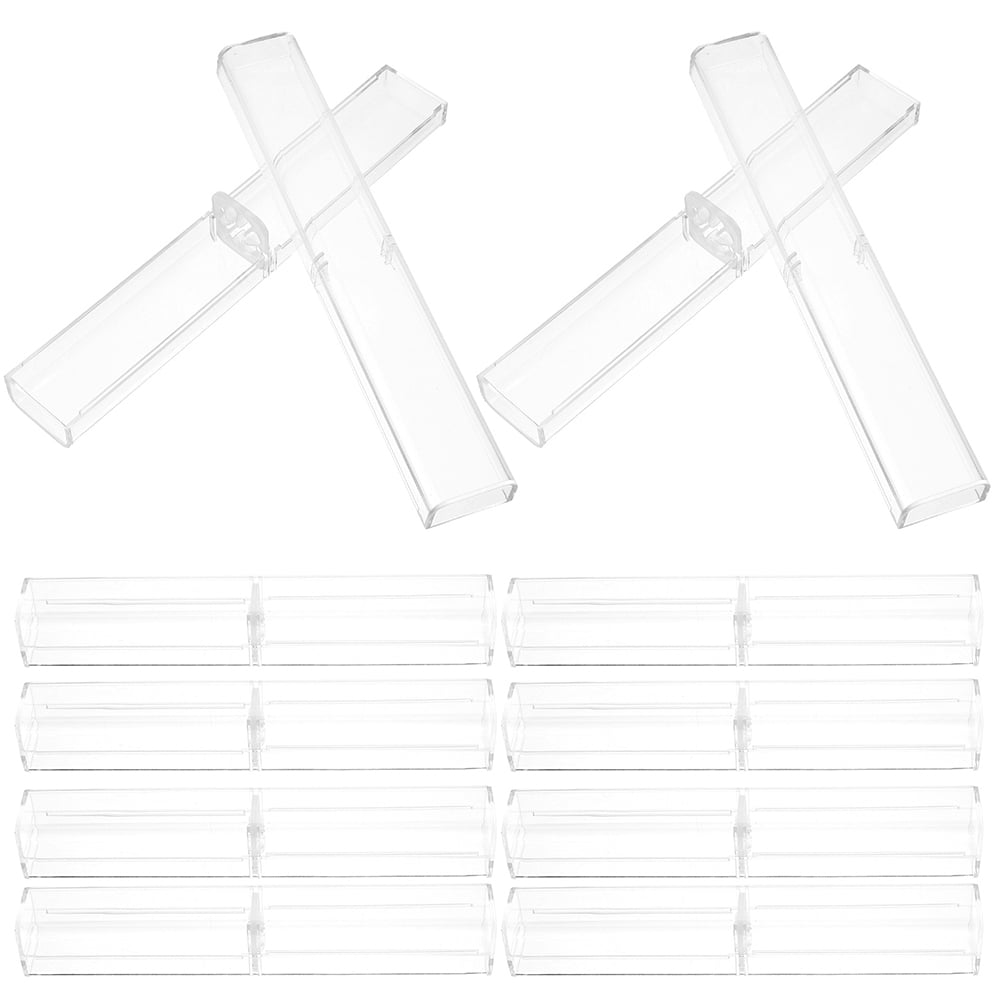 50 Pcs Carton Transparent Pencil Case Empty Cases - Walmart.com