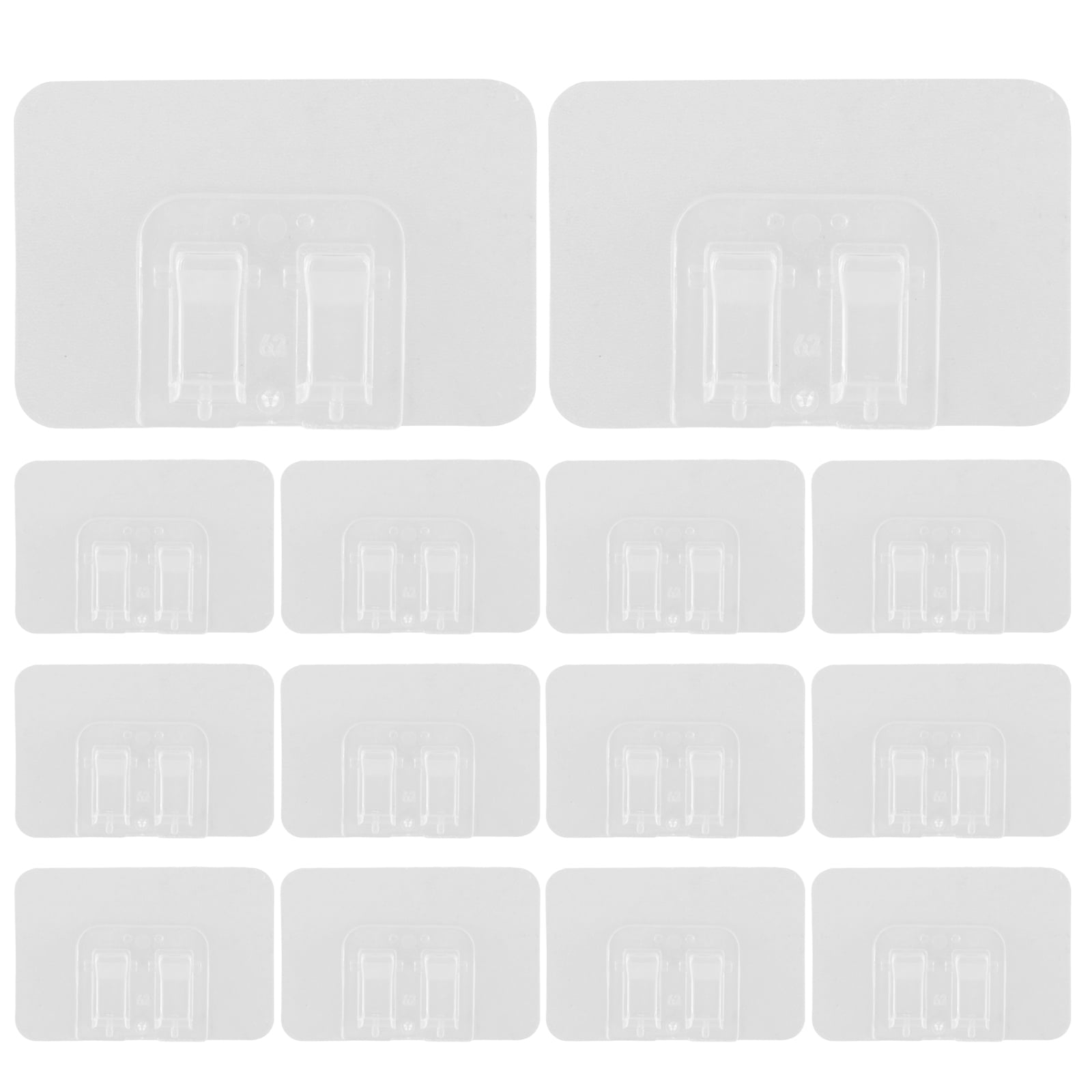 HOMEMAXS 50 Pcs Clear Tapes Fixing Clamp Indoor String Lights Time ...