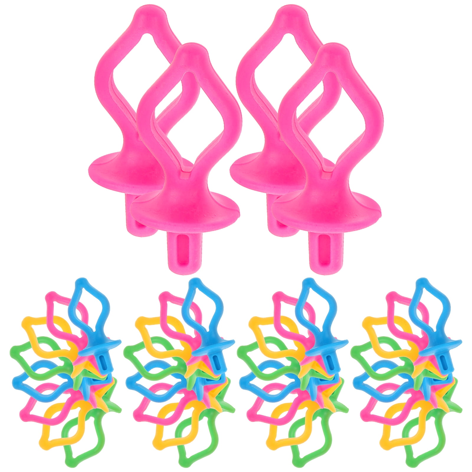 HOMEMAXS 50 Pcs DIY Sewing Clamps Thread Tail Fixator Spool Shuttle ...