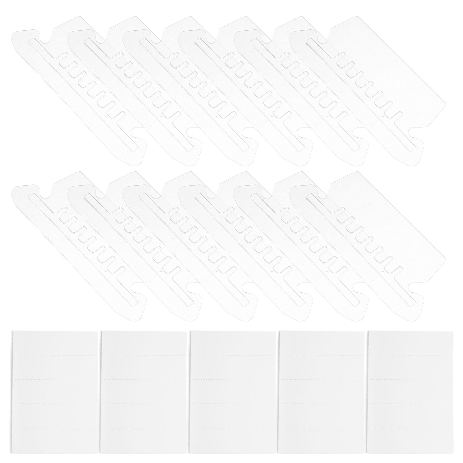 HOMEMAXS 50pcs File Folder Tabs Inserts and Labels for Hanging File ...