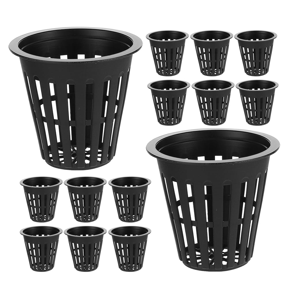 HOMEMAXS 50 Pcs Hydroponic Planting Basket Seeding Houseplant Drainage ...