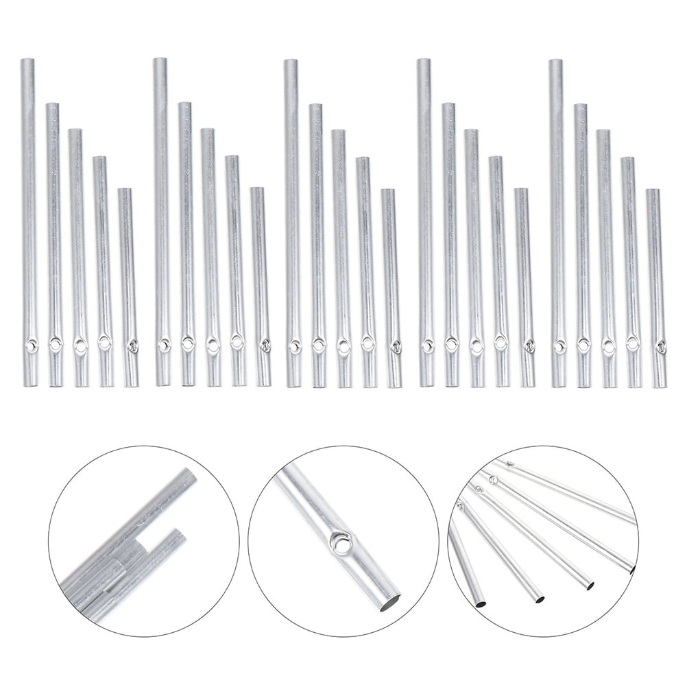 HOMEMAXS 50 Pcs Kit Wind Chimes Making Materials Outdoor Supplies DIY ...