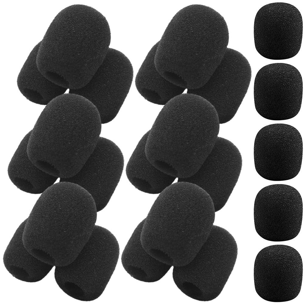 IFANLANDOR Microphone Windscreen Black Sponge 50Pcs 0.8*0.6*0.6in ...