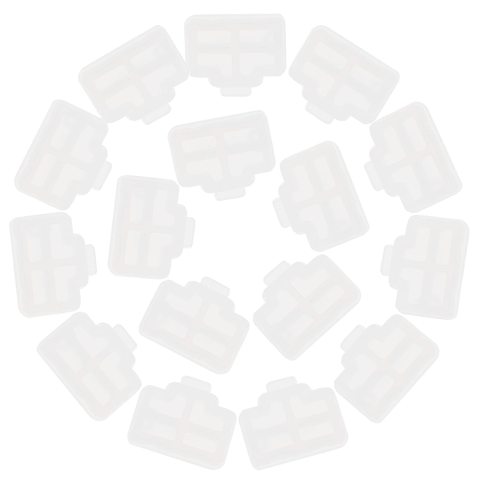 HOMEMAXS 50 Pcs Plugs Computer Dust Plug Computer Port Dust Plug White ...