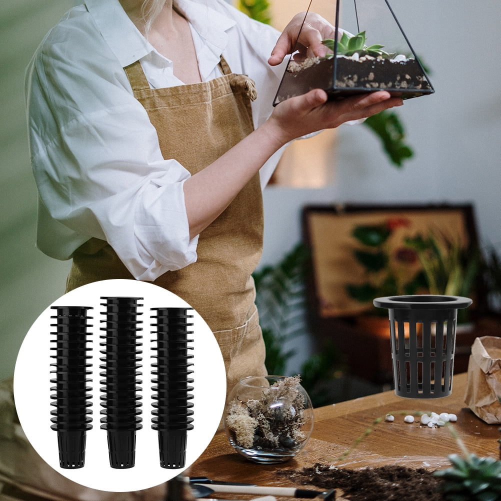 HOMEMAXS 50 Pcs Root Control Baskets Planting Cups Planters for Indoor ...