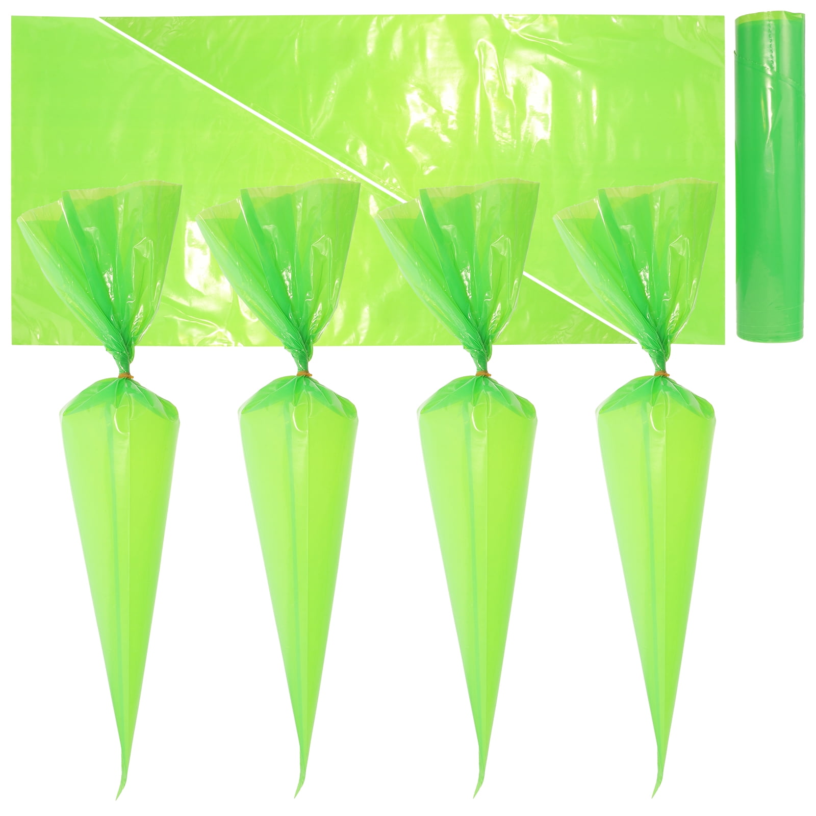 HOMEMAXS 50 Pcs Squeeze Cement Bag Trash Bags Piping Kit Recycling ...