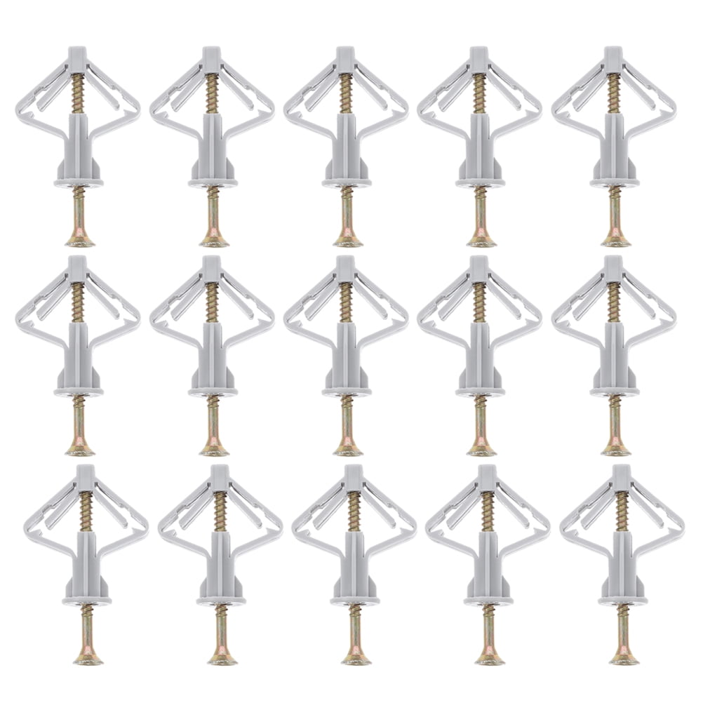 HOMEMAXS 50 Sets Hollow Wall Anchors Metal Expansion Bolts for Secure ...