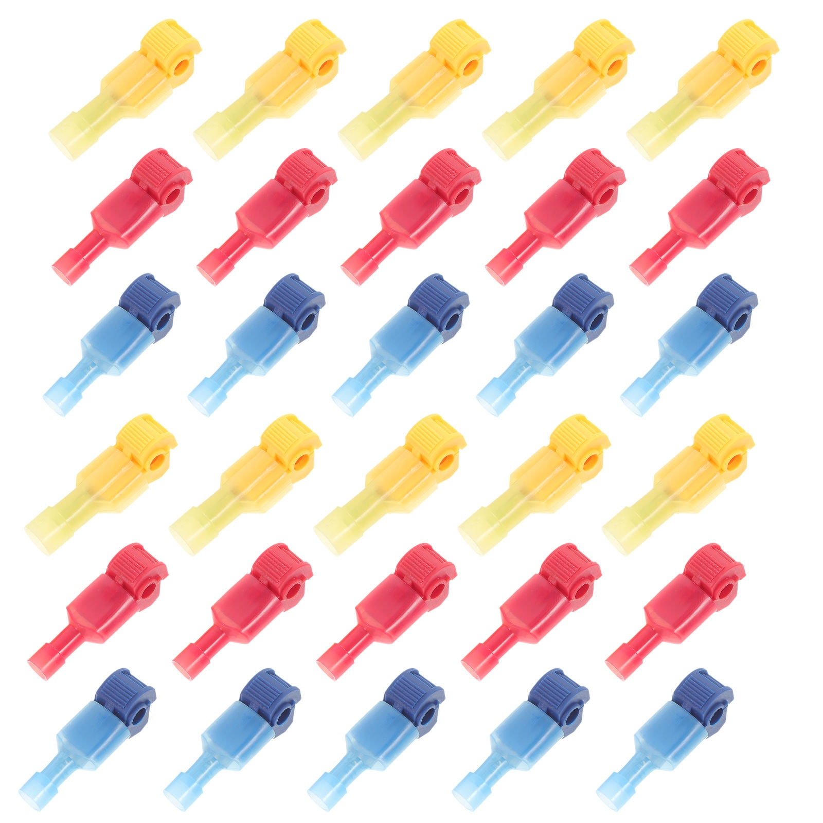 HOMEMAXS 50 Sets of Quick Splice Wire Terminals Electrical T-tap Wire ...