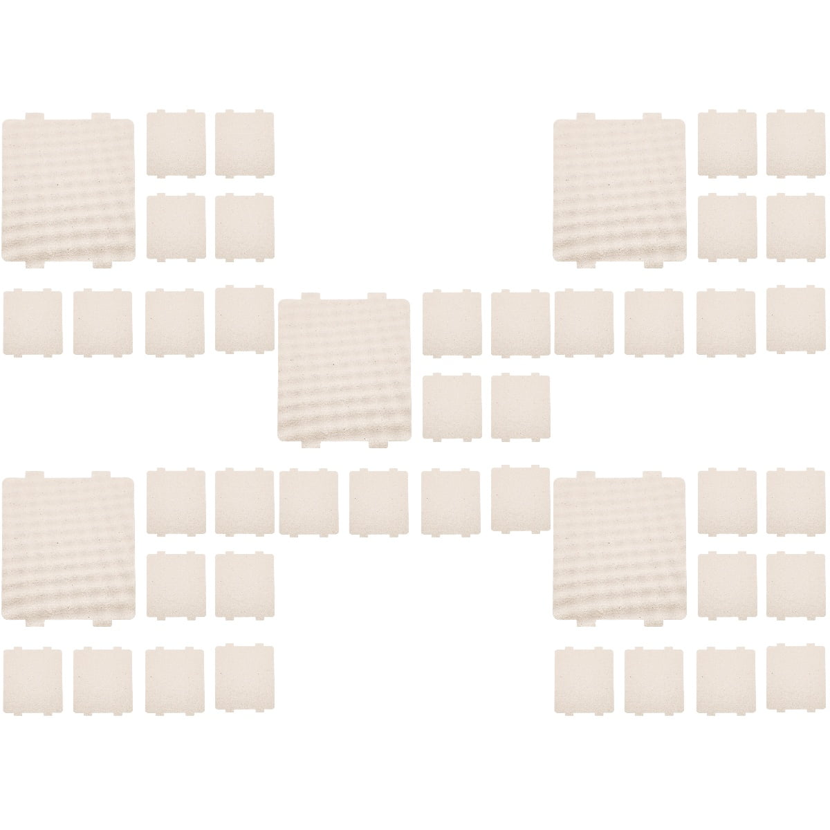HOMEMAXS 50 pcs Microwave Waveguide Cover Microwave Cover Microwave ...