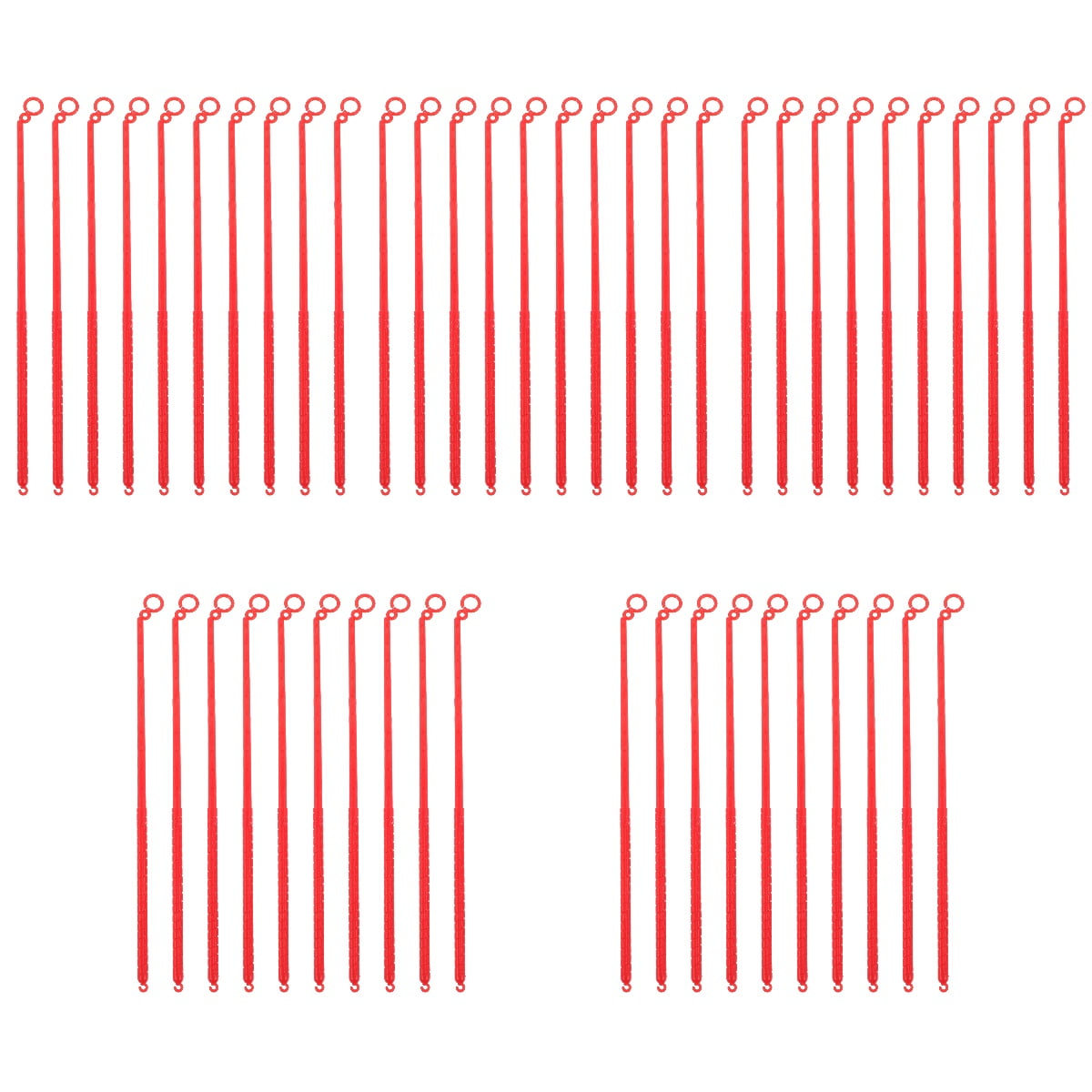 HOMEMAXS 50 pcs Portable Lantern Sticks Plastic Lanterns Poles Plastic ...