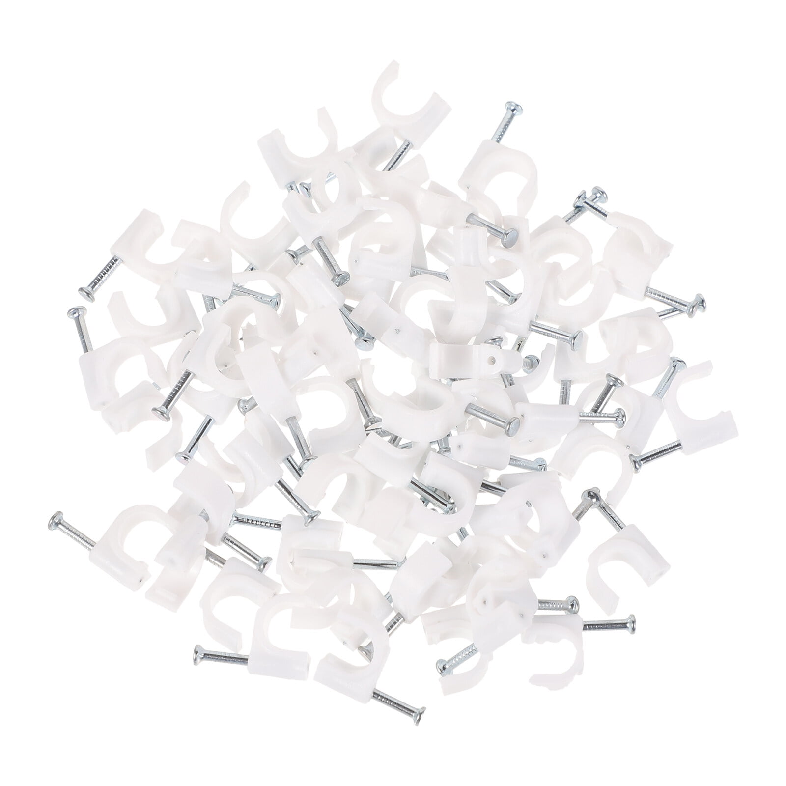 HOMEMAXS 500 Pcs Home Office Desk Cable Management Clips Tie Fastener ...