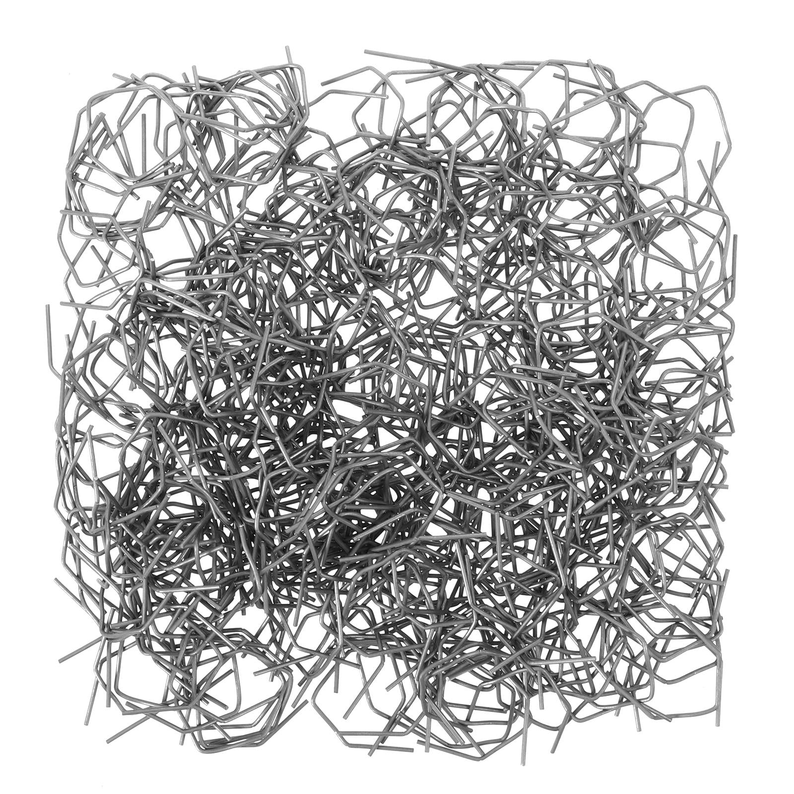 500 Pcs Repairing Welding Staple Car Bumper Staples Replacement Silver ...