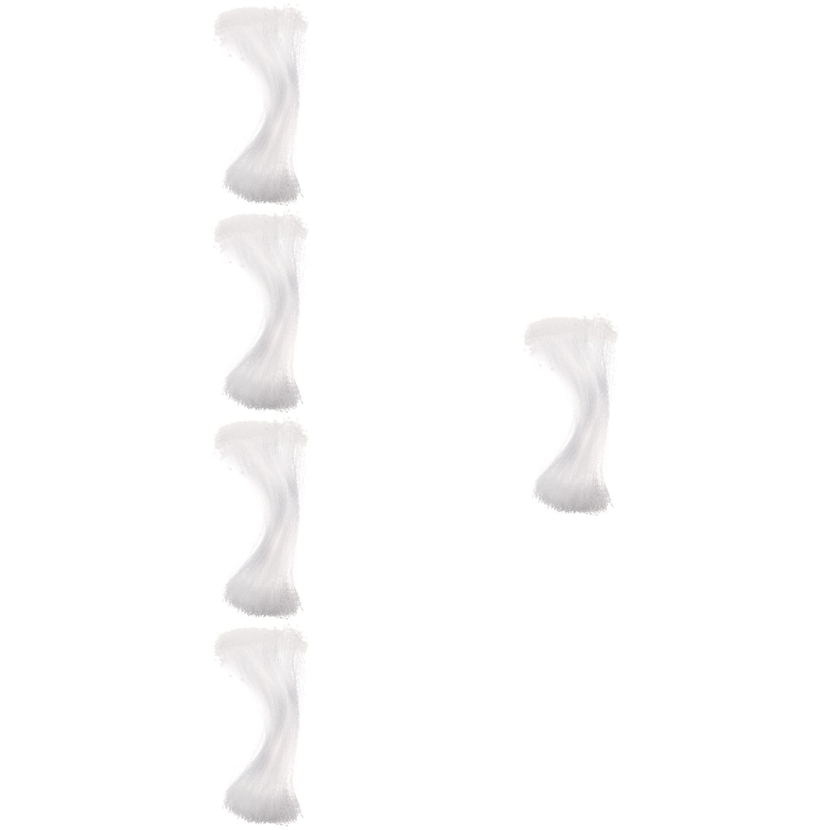 HOMEMAXS 5000 pcs Plastic Tags Fastener Hanging Tags Snap Lock Pin ...