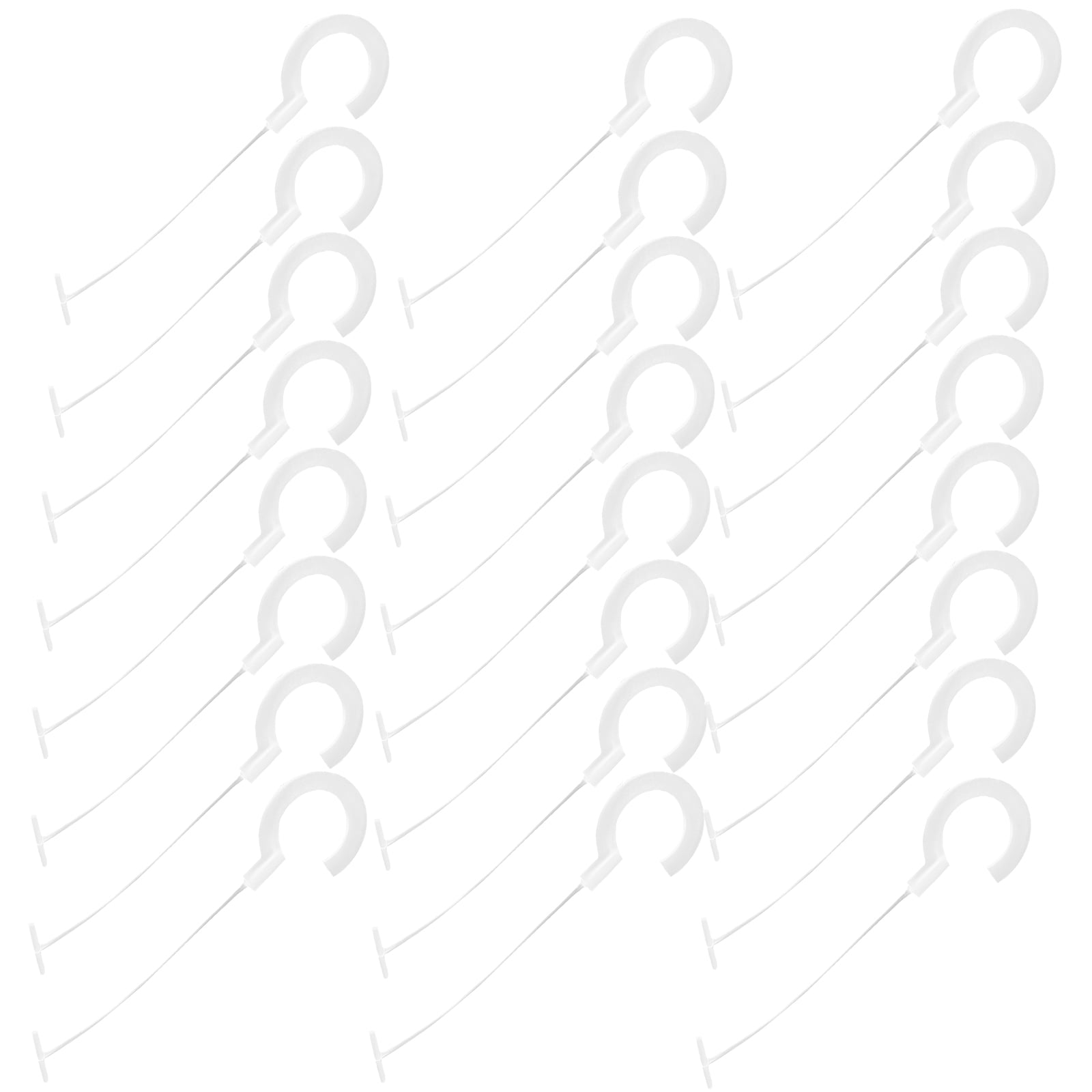 HOMEMAXS 5000pcs Plastic Hook Fasteners Clothing Tagging Fasteners ...