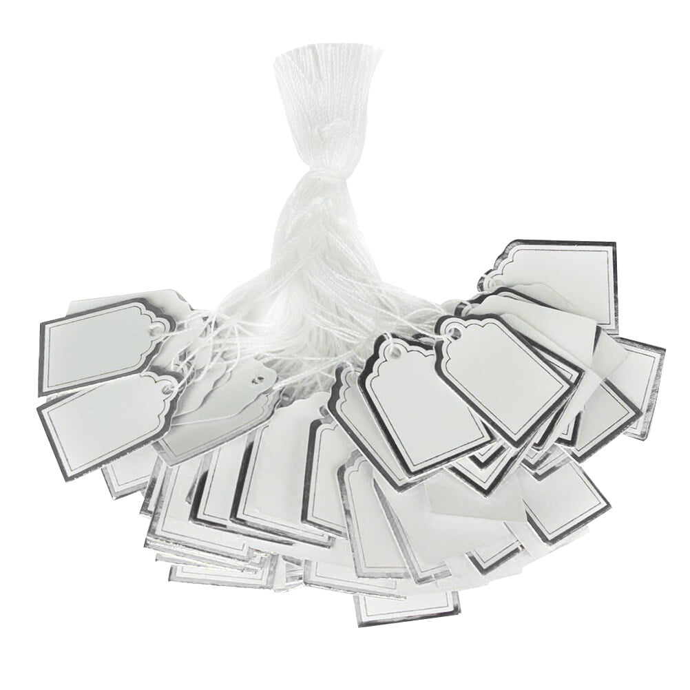 HOMEMAXS 500pcs Small Price Tags Jewelry Display Tags Paper Gift Cards ...