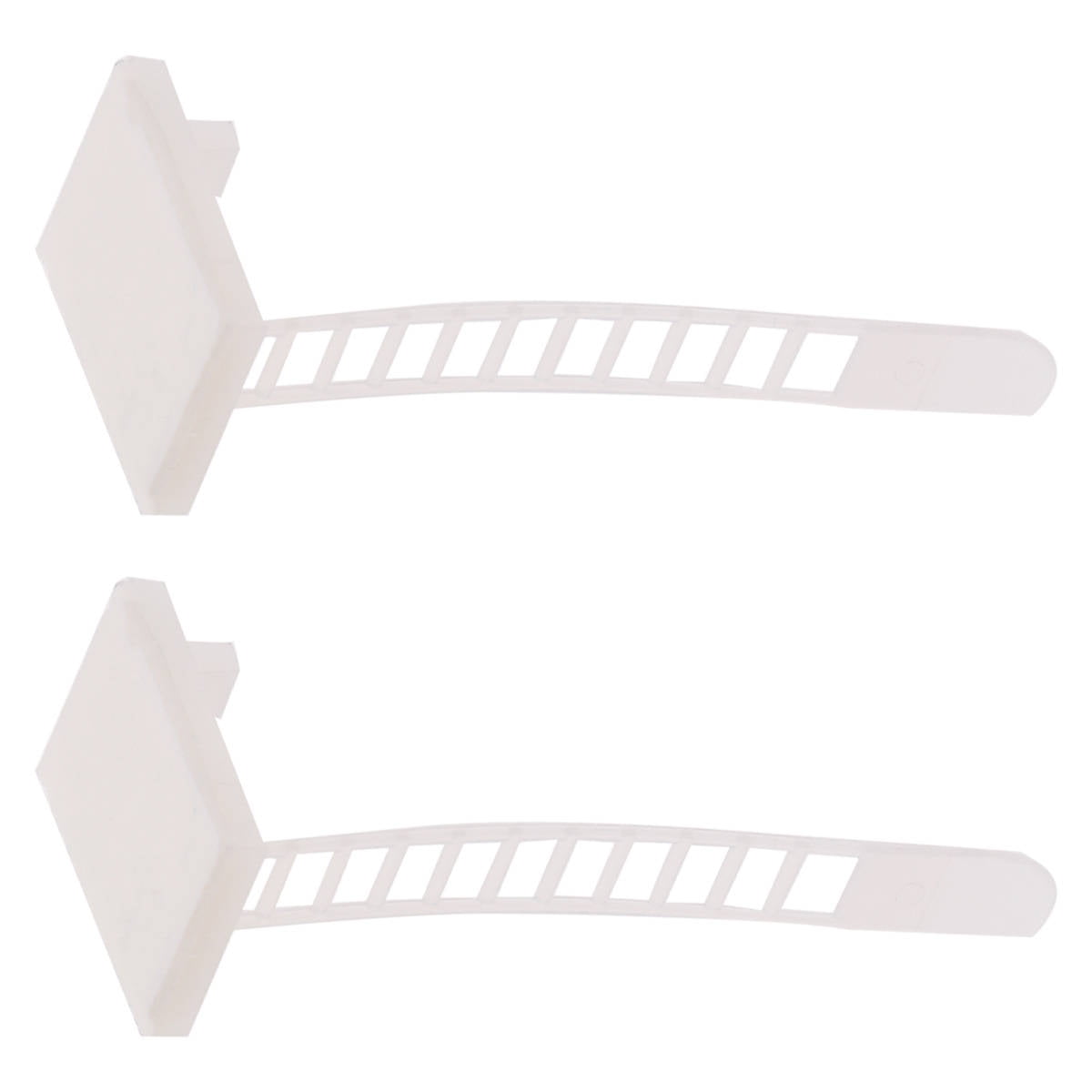 HOMEMAXS 50PCS Nylon Adhesive Backed Adjustable Wire Holders Cable ...