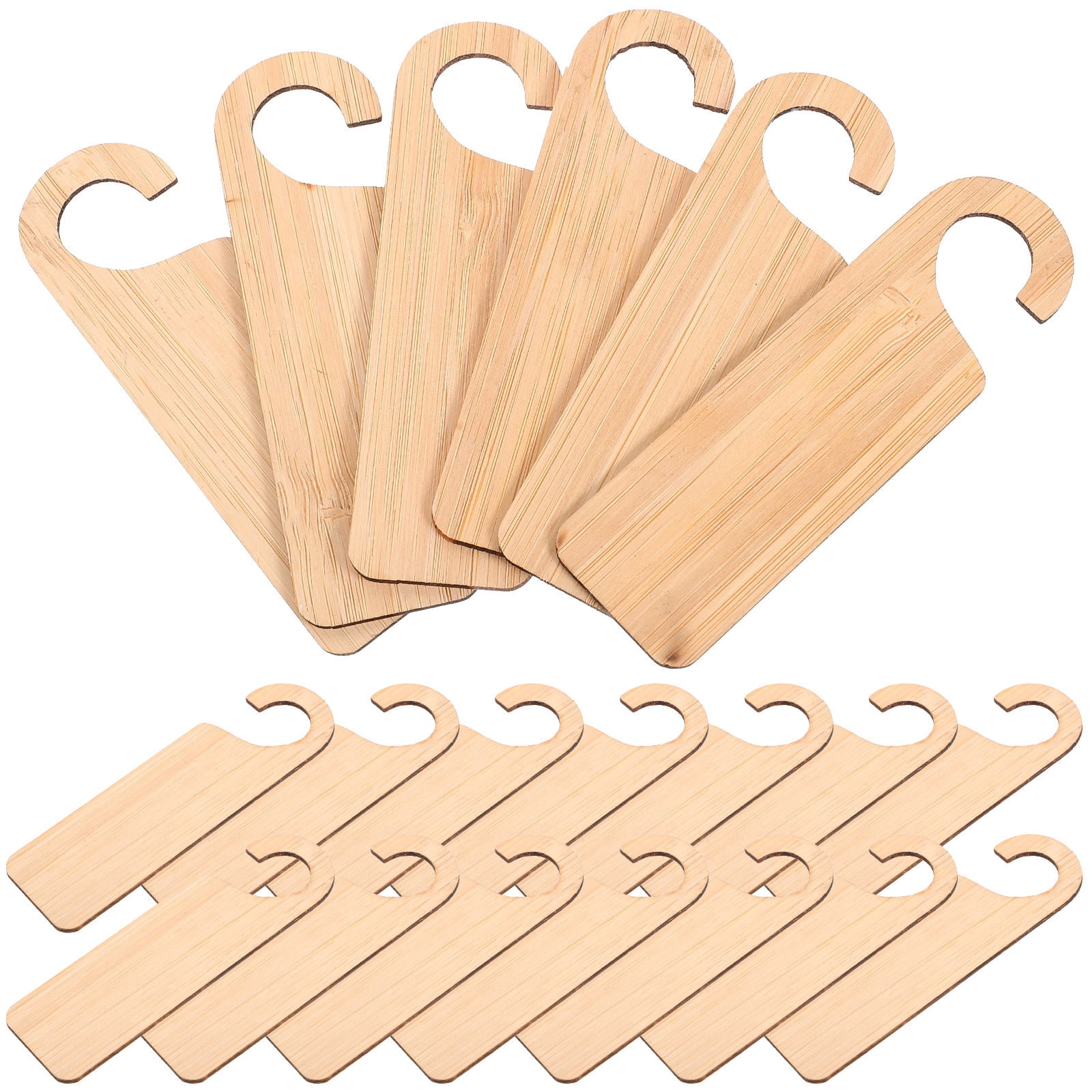 HOMEMAXS Bamboo Plant Labels for DIY Use with Smooth Surface 50 Pieces ...