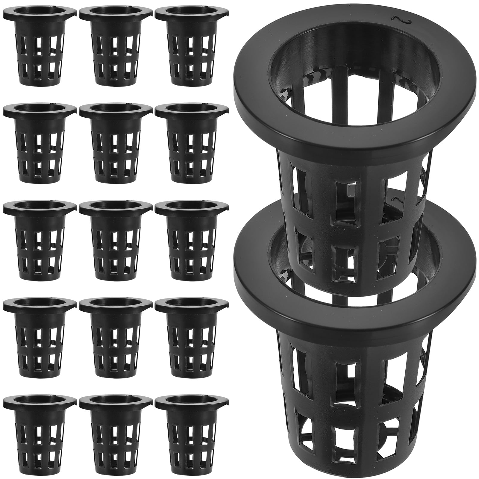 HOMEMAXS 50Pcs Hydroponic Planting Mesh Pots for Use with Mesh Design ...