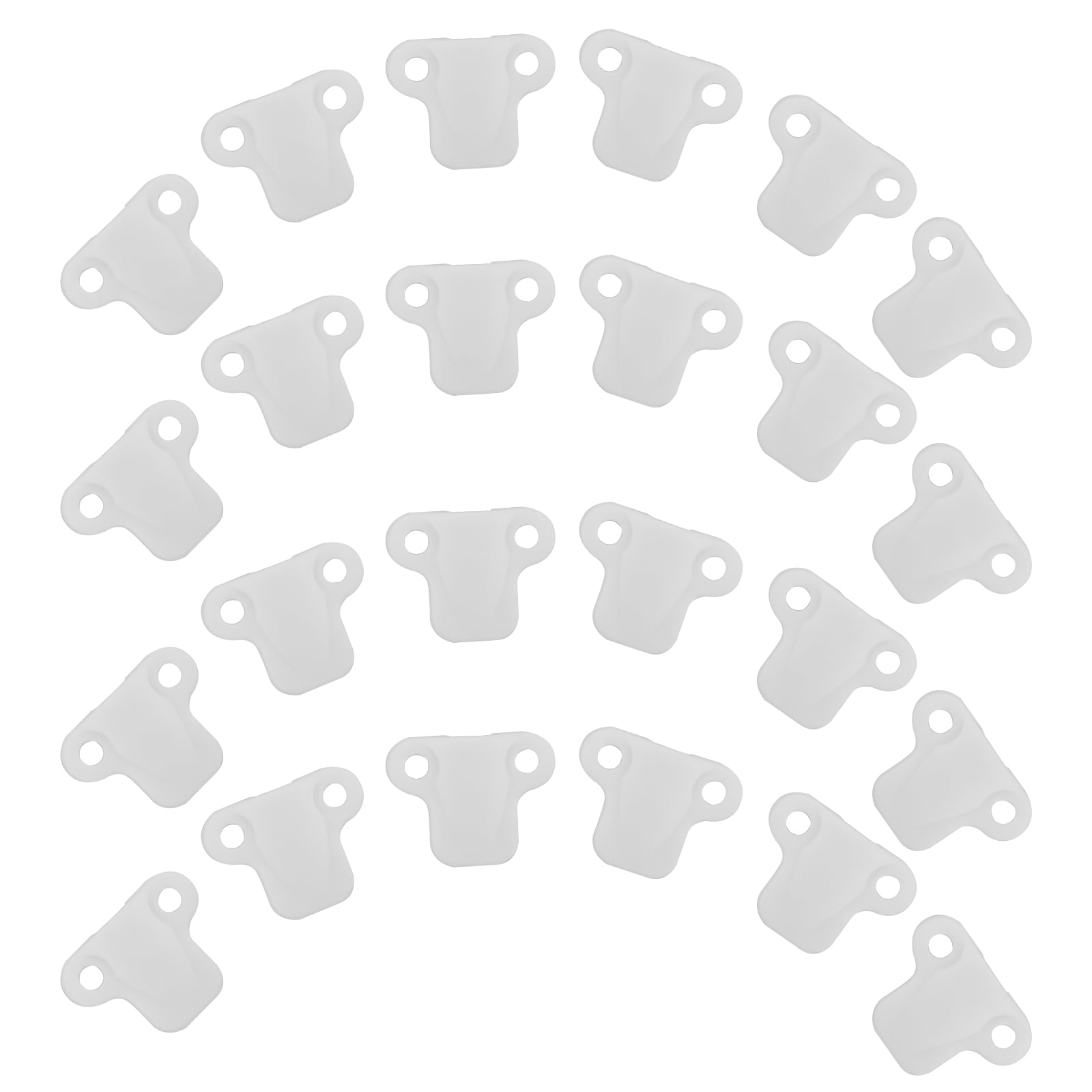 HOMEMAXS 50Pcs Wire Strap Clamps Cable Tube Fixing Clips Cord ...